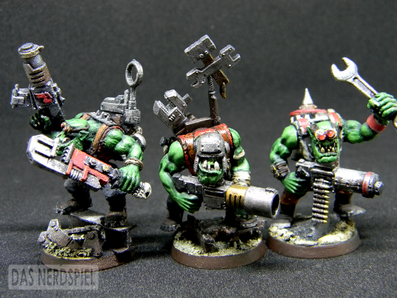 Conversion, Gorkamorka, Orks, Spanner, Warhammer 40,000 - Three Ork Spanners - Gallery - DakkaDakka